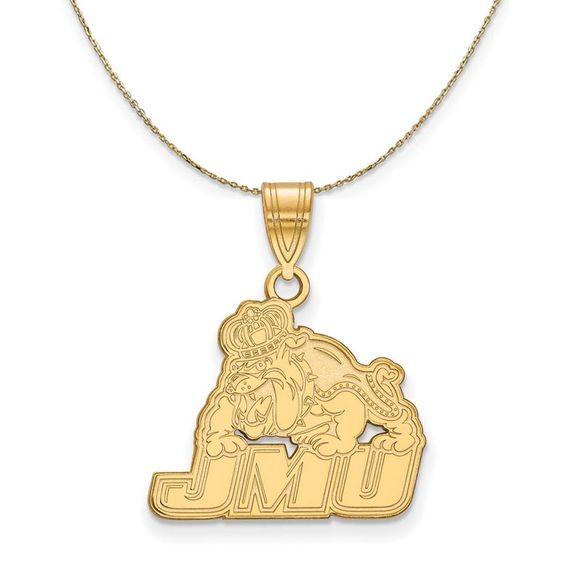 Black Bow Jewelry Co. | Jewelry | 4k Yellow Gold James Madison U Medium ...